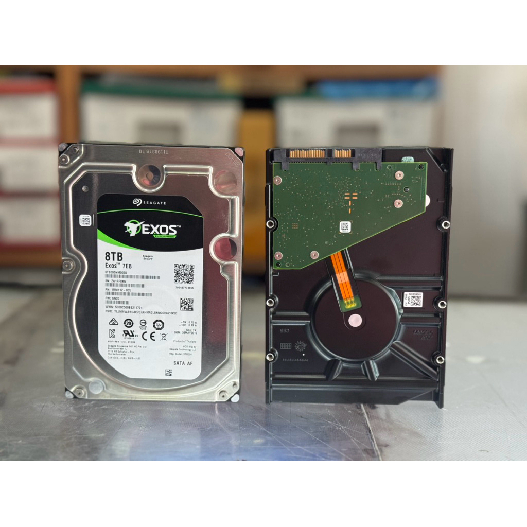 Seagate EXOS 7E8 8TB 512e 4KN SATA 6Gb/s (ST8000NM017B) HDD 7200rpm ...