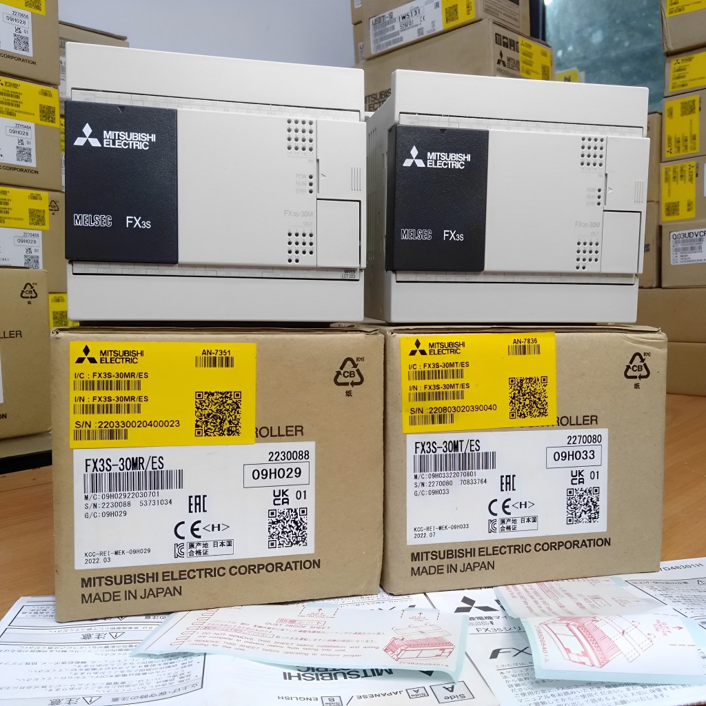 PLC FX3s Series / FX3s-14MR/ES / FX3s-14MT/ES / FX3s-20MR/ES / FX3s ...