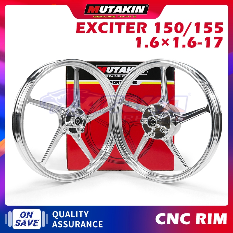 MUTAKIN 511 ล้อเเม็ก EXCITER150/EXCITER155 VVA ล้อแม็กมอเตอร์ไซต์ขอบ17 ...