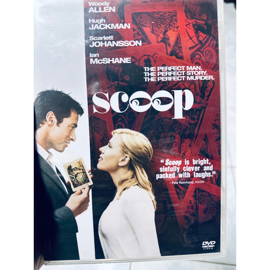 DVD : Scoop (2006) เกมเซอร์ไพร์สหัวใจฆาตกร "Hugh Jackman, Scarlett ...