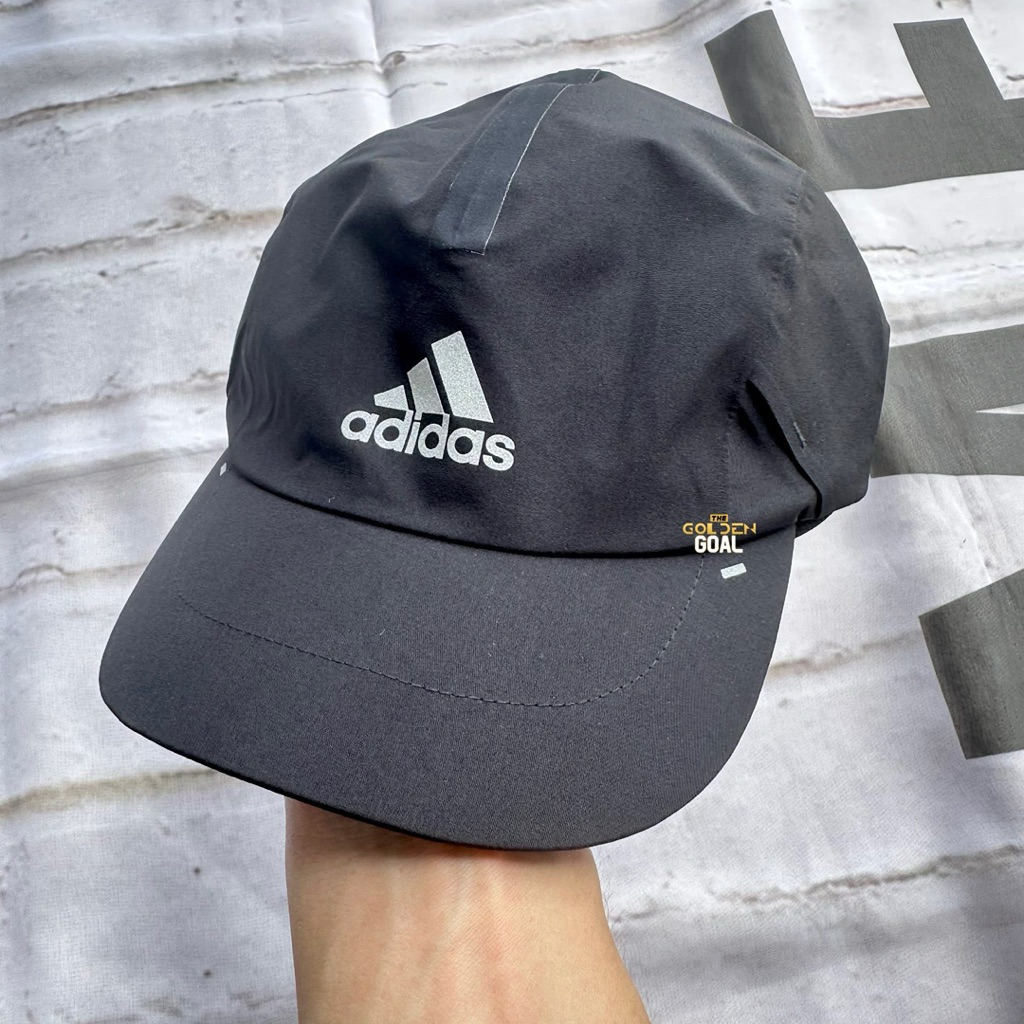 หมวกวิ่ง Adidas RAIN.RDY Tech 3 Panel Cap “Black” ป้ายไทยของแท้100% ...
