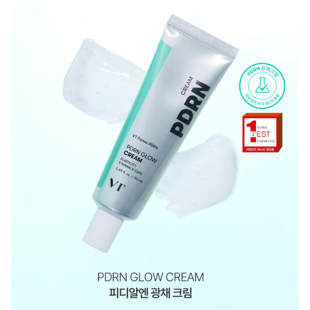 VT Panax PDRN Glow Cream 50 mL ครีม PDRN จากโสม 50,000ppm ช่วยเพิ่มความ ...