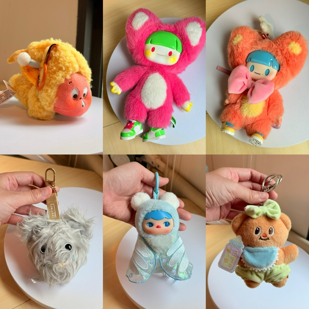 พวงกุญแจกล่องจุ่ม Blind Box มือสอง ของแท้ สภาพดี คละรุ่น (20+ แบบ เลือก ...