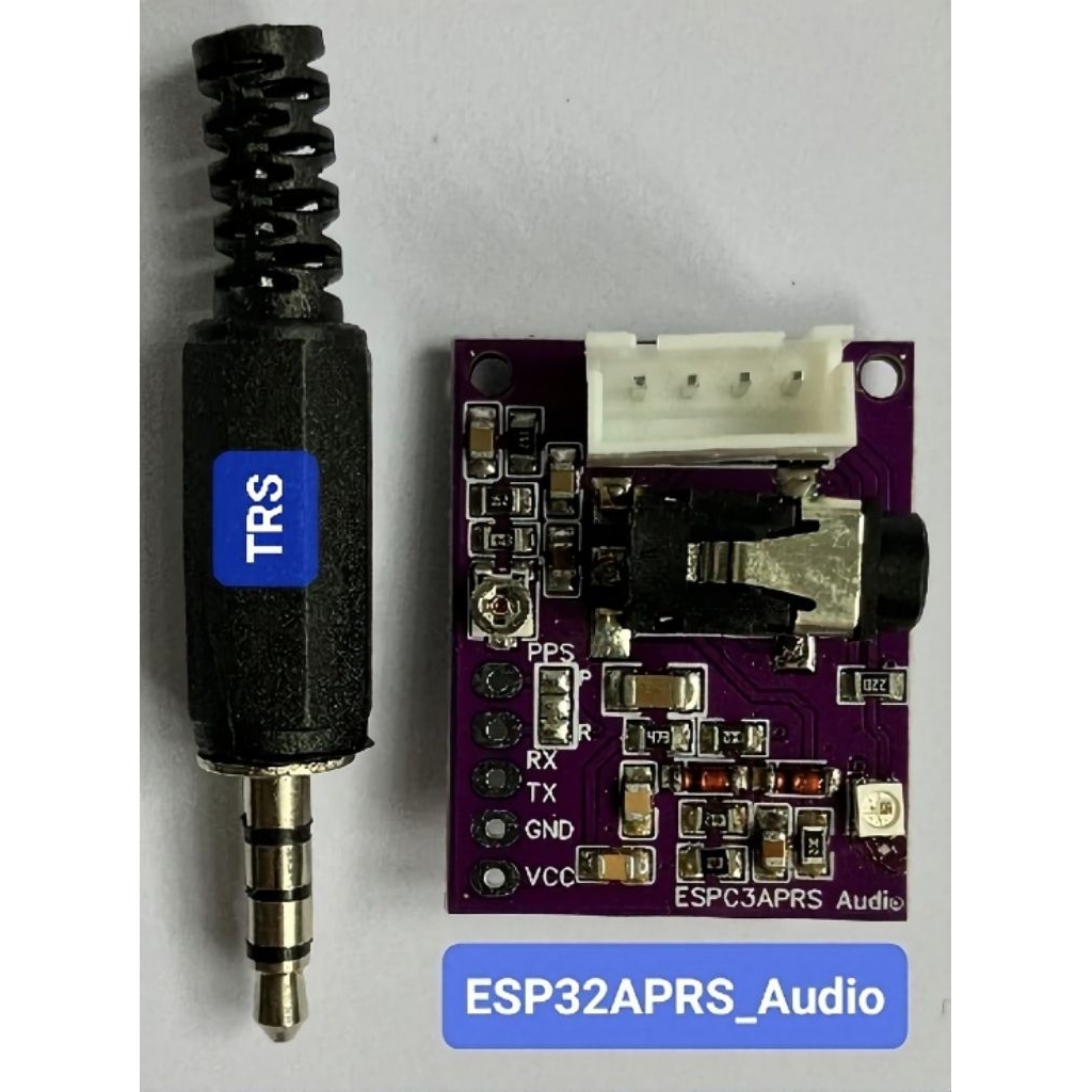 ESP32C3APRS_AUDIO (ประกอบสำเร็จใช้ทำ APRS AFSK โหมด Tracker, IGATE ...