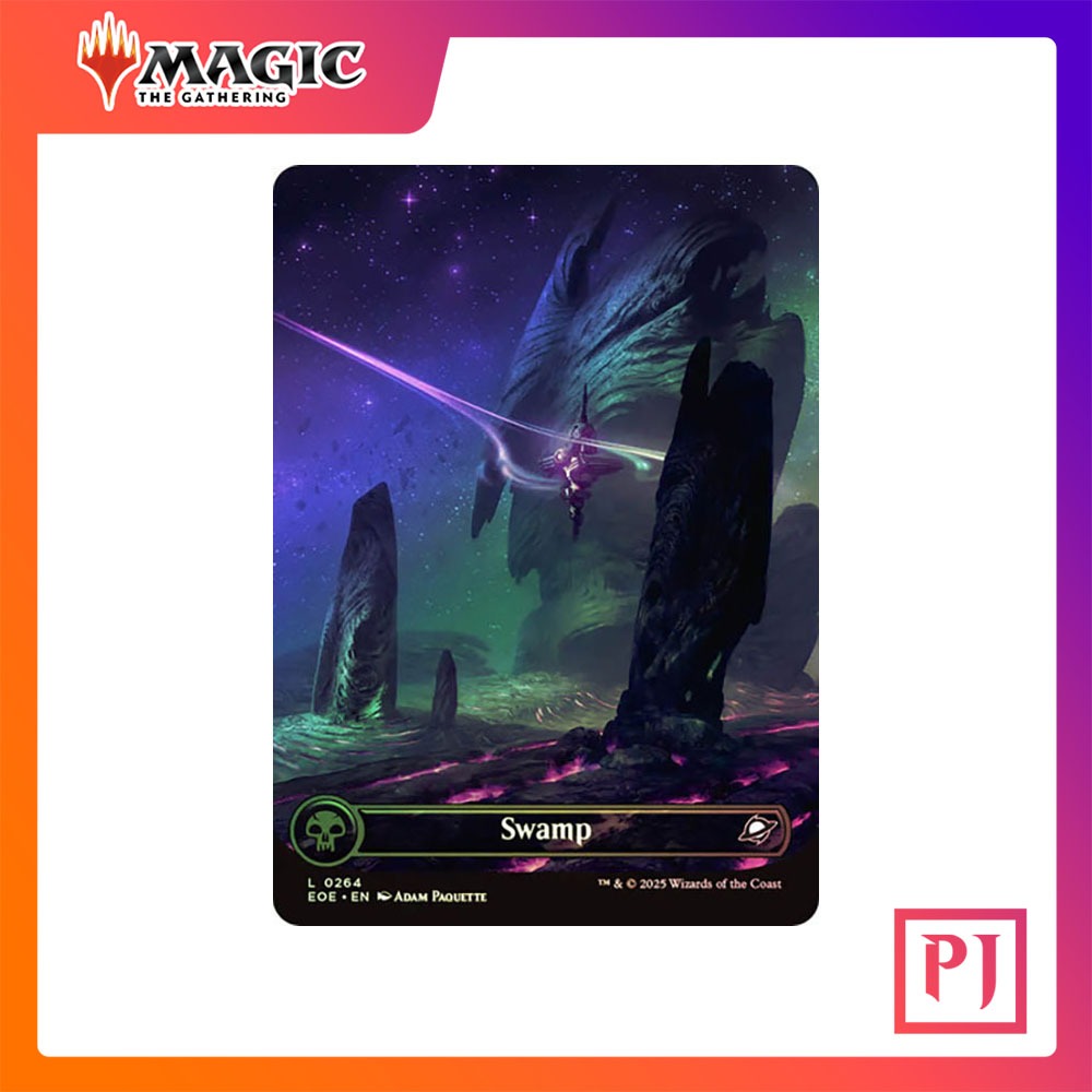[MTG] Swamp (#264) (Borderless) [EOE] [LAND] [COMMON] [FOIL] [ENG ...
