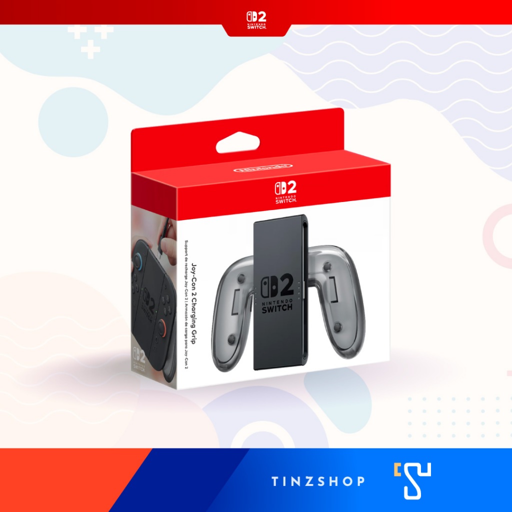 [Switch2] Tinzshop Nintendo Switch 2 : Joy Con Charging Grip / กริปชาร์จ Joy-Con2 Switch 2 ของ ...