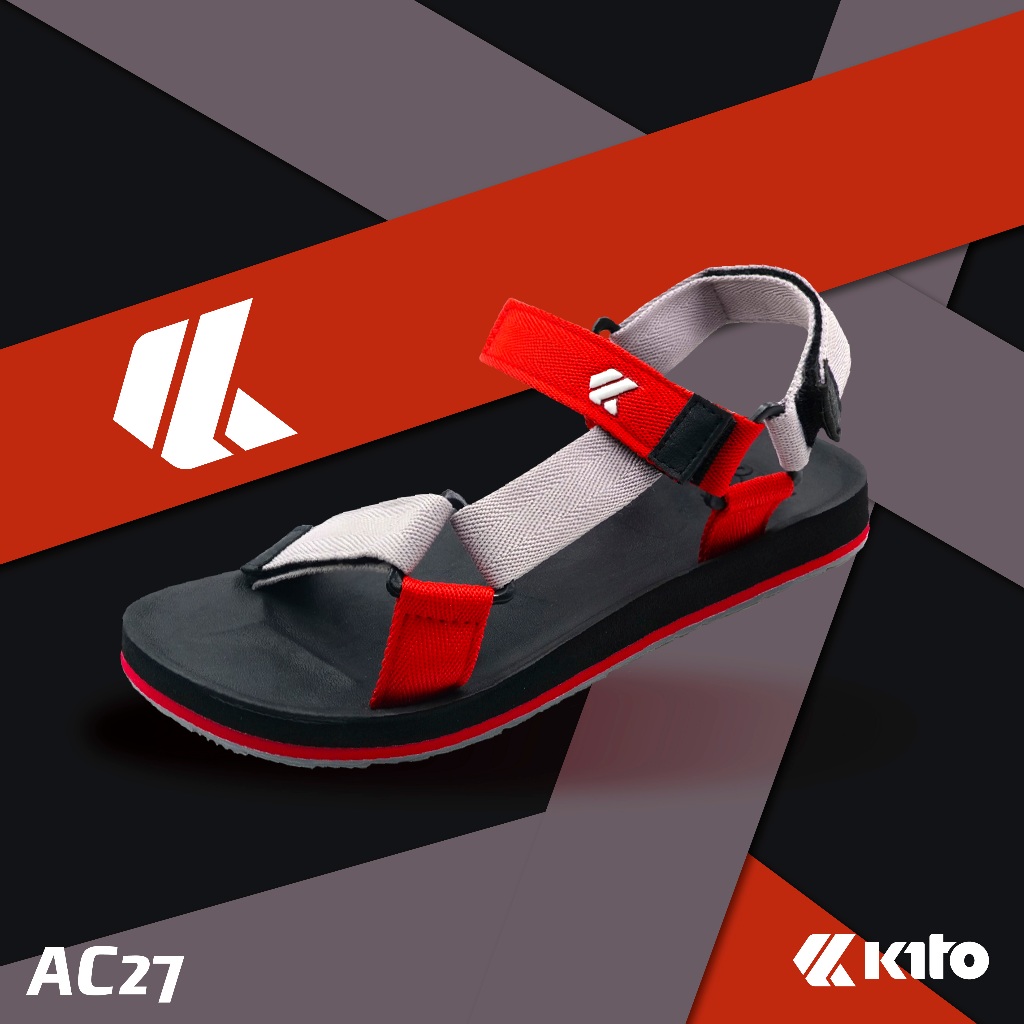 Kito กีโต้ Flow TwoTone รองเท้ารัดส้น รุ่น AC27 Size 36-46 | Shopee Thailand