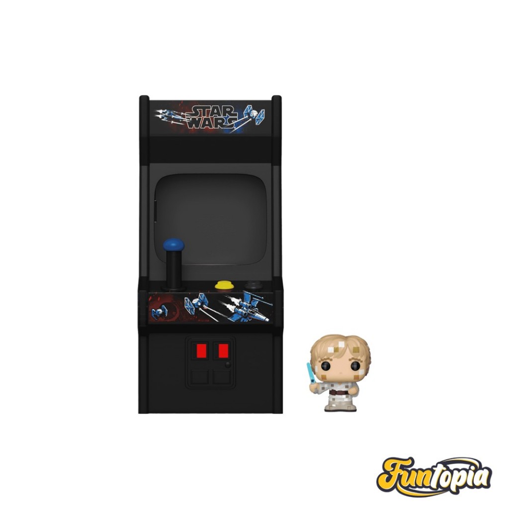 Funko Bitty POP! (85545) - Luke Skywalker (8 bit) Bitty POP! Arcade ...