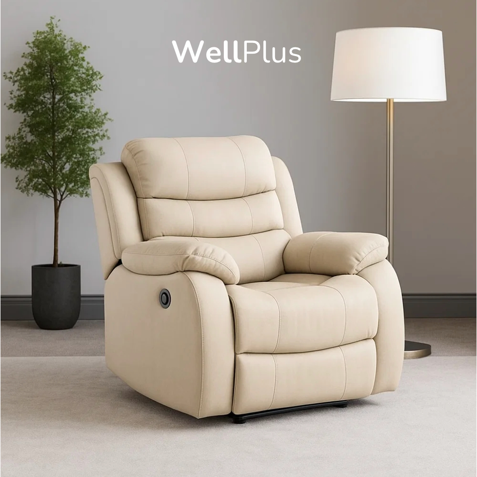 Wellplus โซฟาRecliner รุ่น Maxwell วัสดุพรีเมียม แข็งแรง นั่งหรือนอนก็สบาย หุ้มด้วยหนังPVC กัน ...