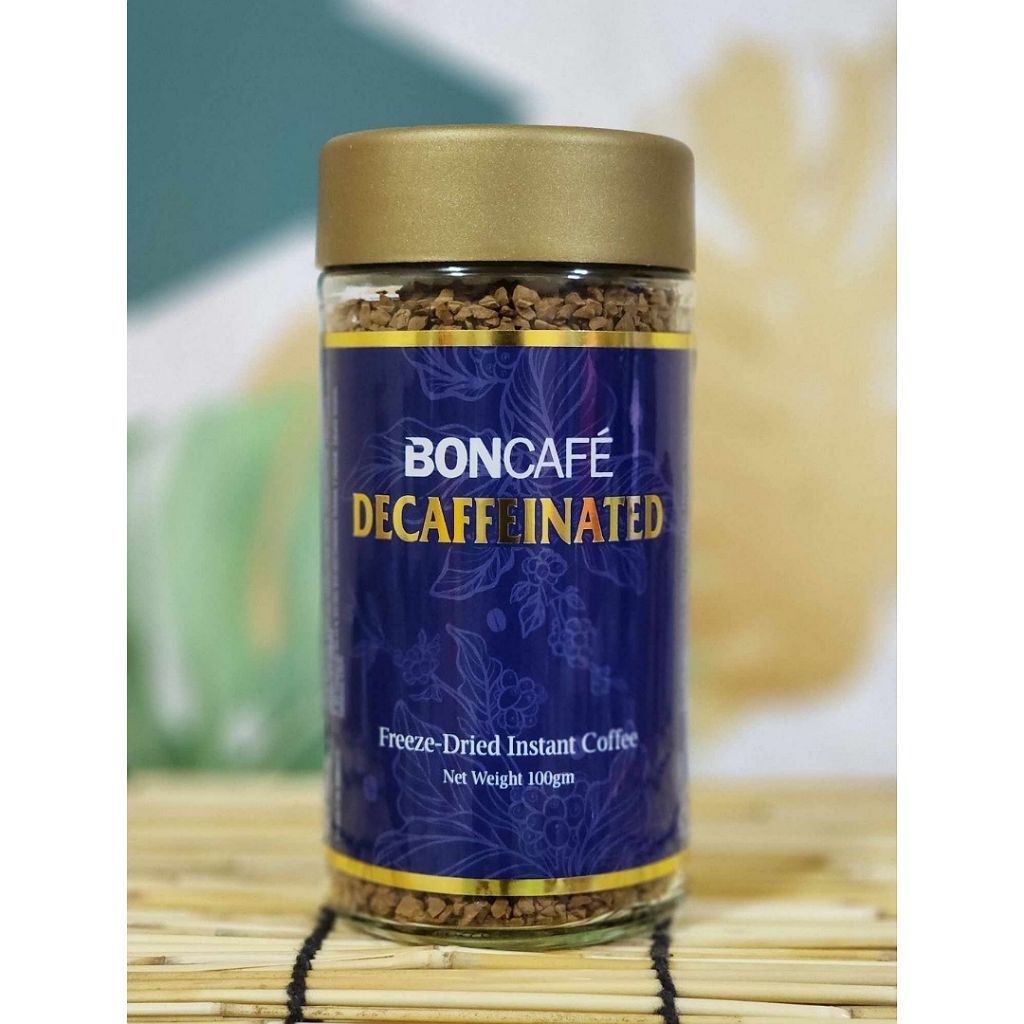Boncafe Decaffeinated บอนกาแฟ ดีแคฟ กาแฟสกัดคาเฟอีน 100กรัม | Shopee ...