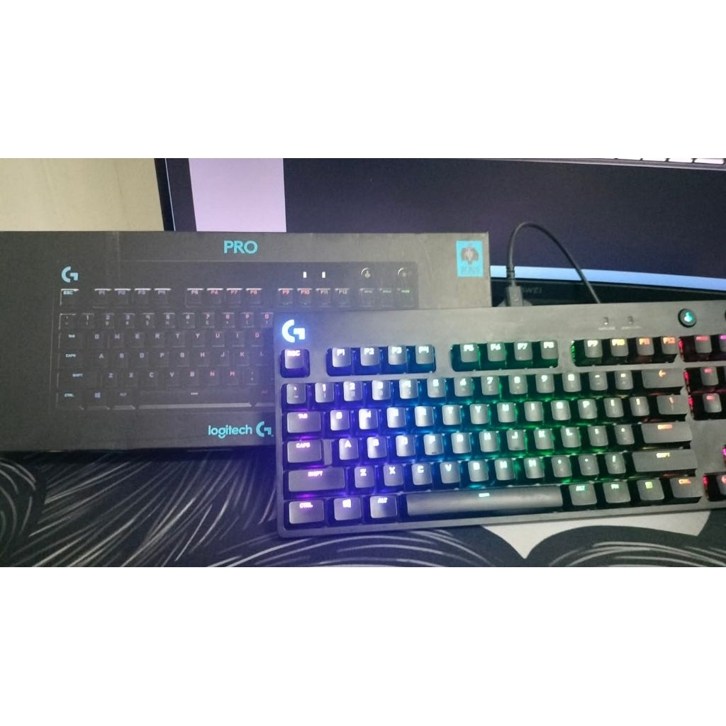LOGITECH G PRO X (GX BLUE CLICKY) (RGB LED) (EN) | Shopee Thailand