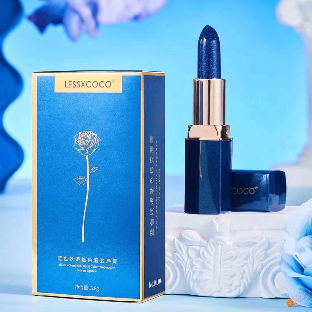 พร้อมส่งค่ะ ลิปเปลี่ยนสีตามอุณภูมิ Lessxcoco ติดทน24ชม. ลิปสติกสีน้ำ ...