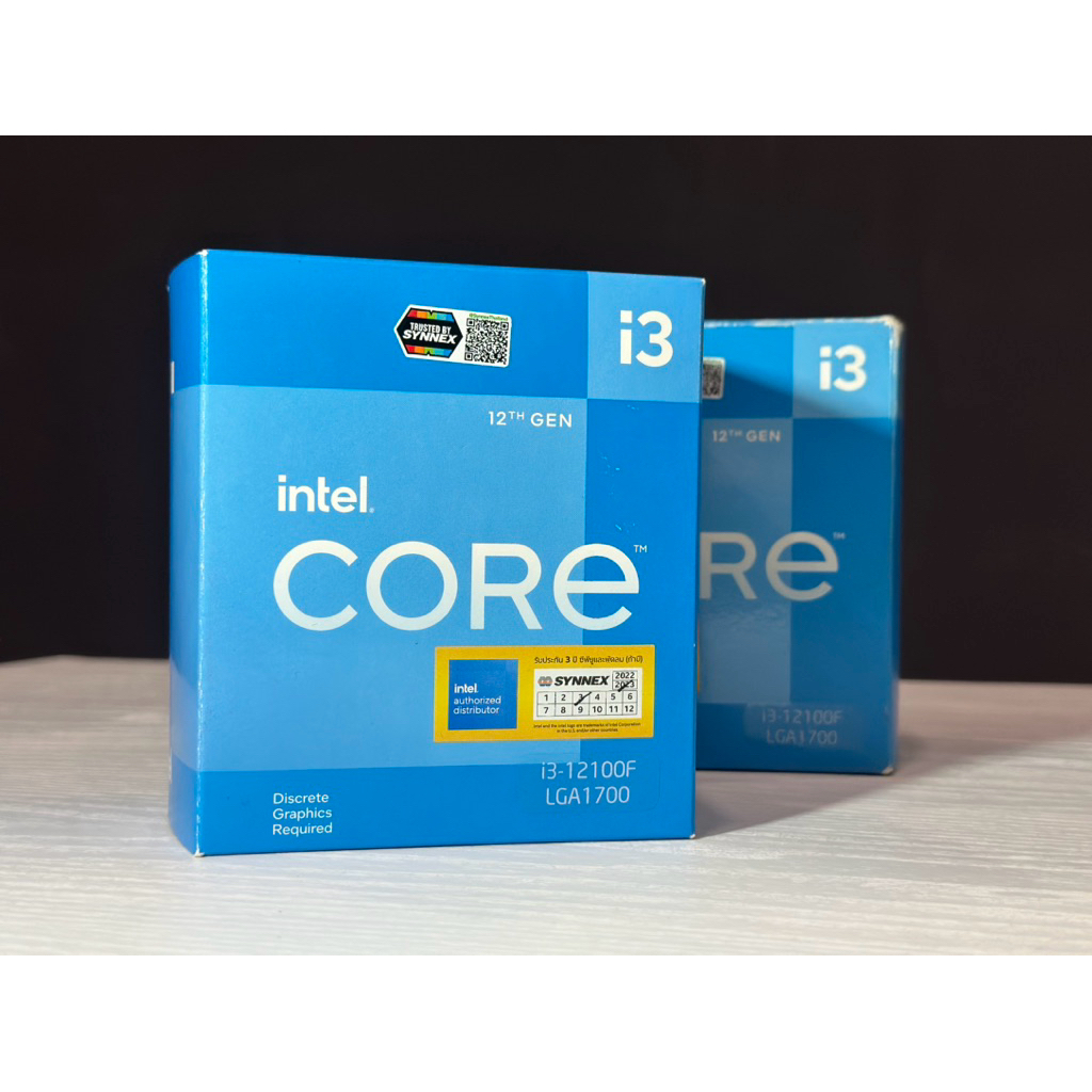 CPU (ซีพียู) INTEL CORE I3-12100F 3.3 GHz (SOCKET LGA 1700) มือสอง ...