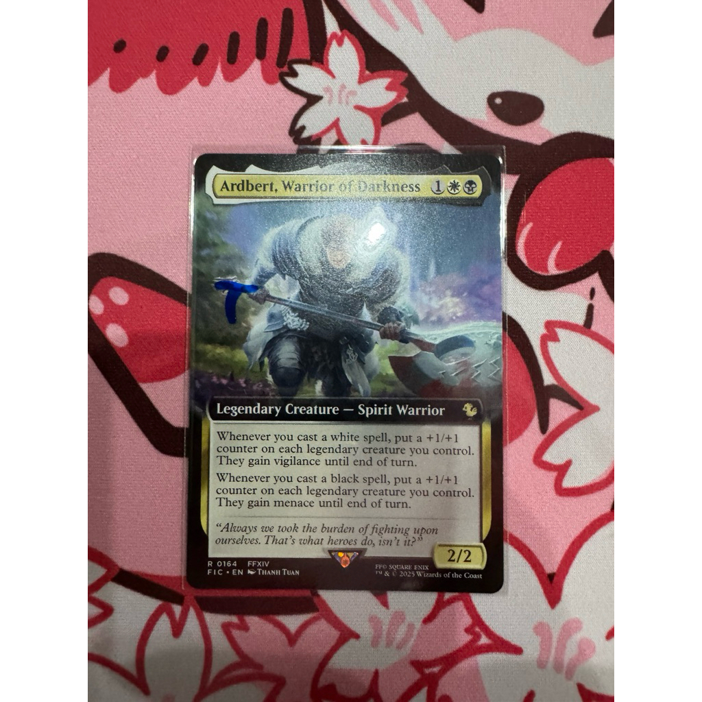 MTG Final Fantasy Commander Decks Variants: Ardbert, Warrior of ...