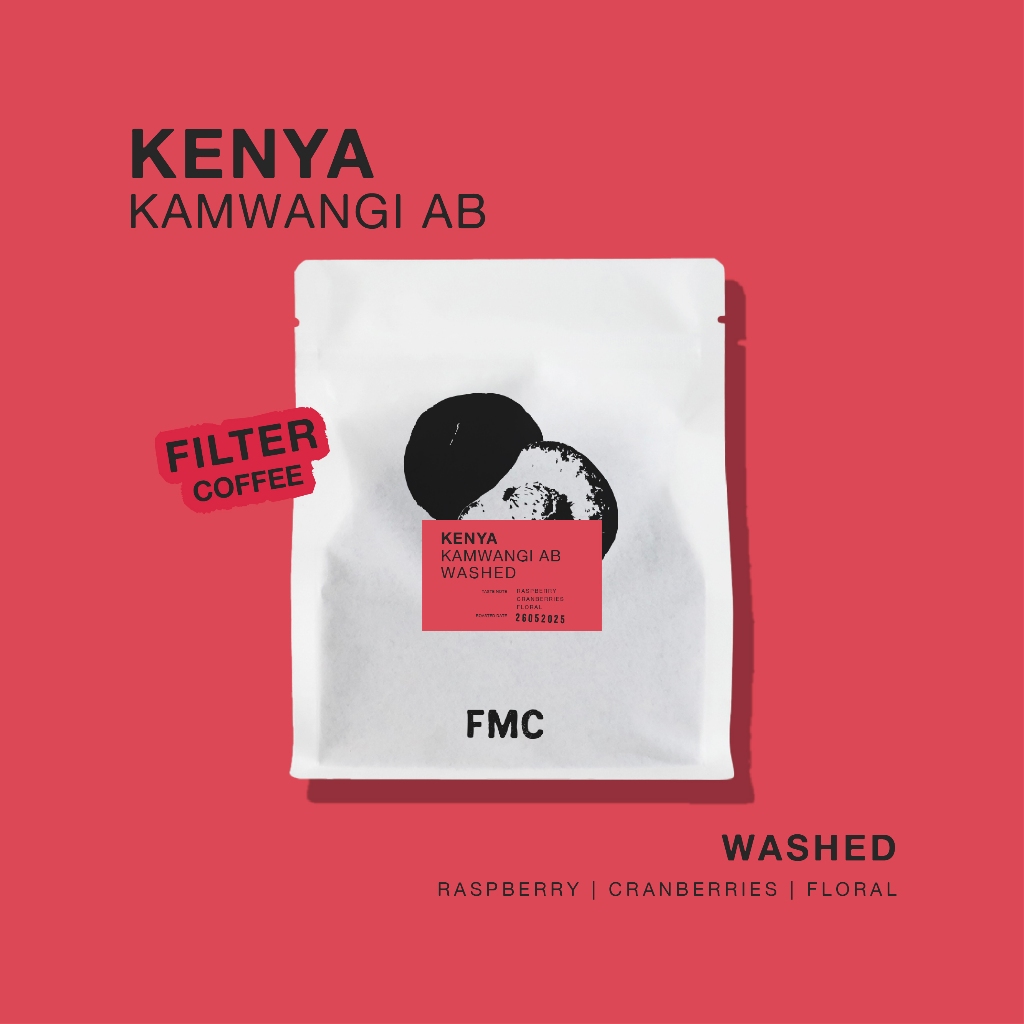 Feast Monday Coffee - เมล็ดกาแฟคั่วอ่อน Kenya Kamwangi AB (Light Roast ...