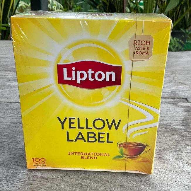 [พร้อมส่ง] Lipton Yellow Label Tea 100 Bags ชาดำชั้นดี 100% จากลิปตัน ...