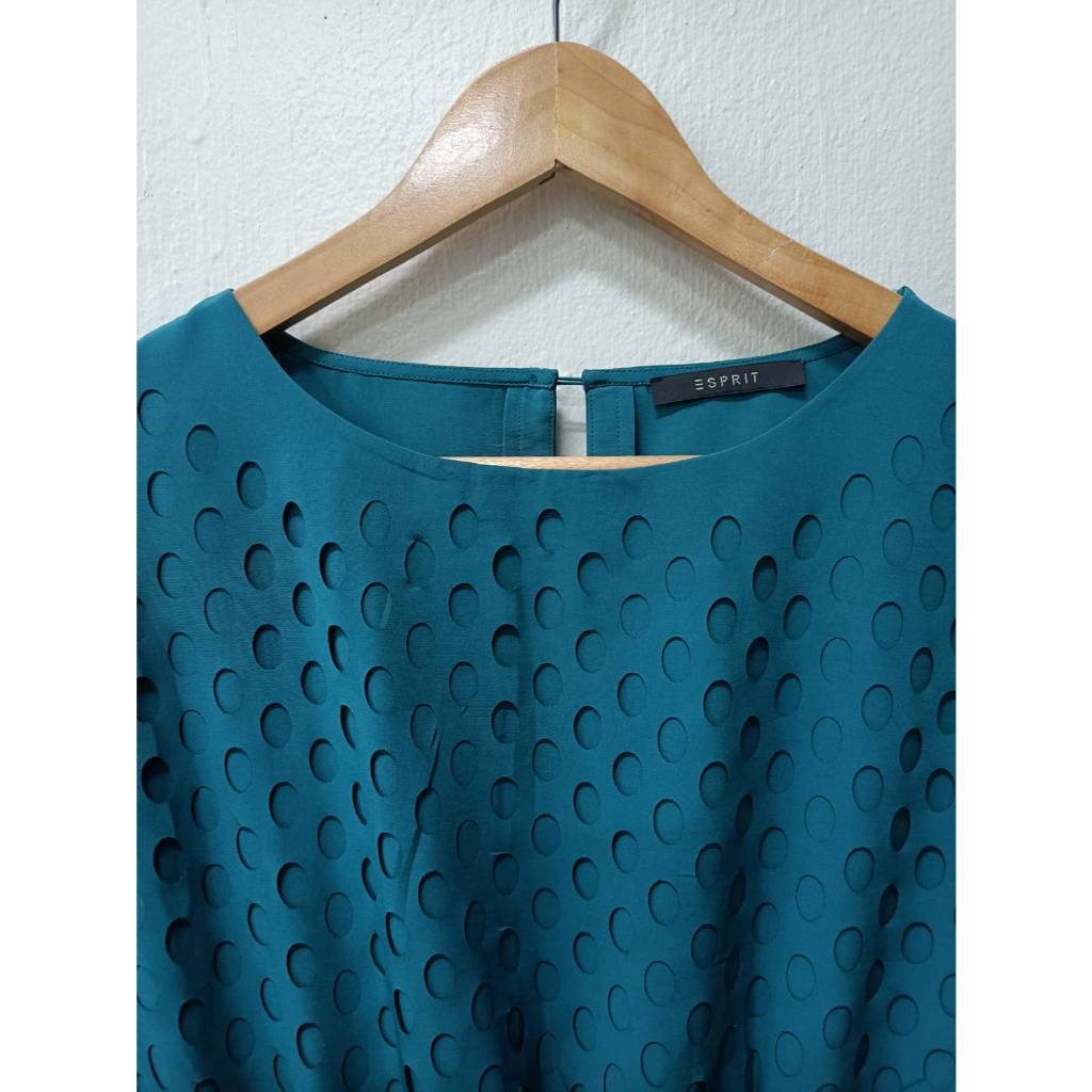 เดรสสีเขียว Brand ESPRIT Size 2XL มือสอง สภาพ 90 % | Shopee Thailand