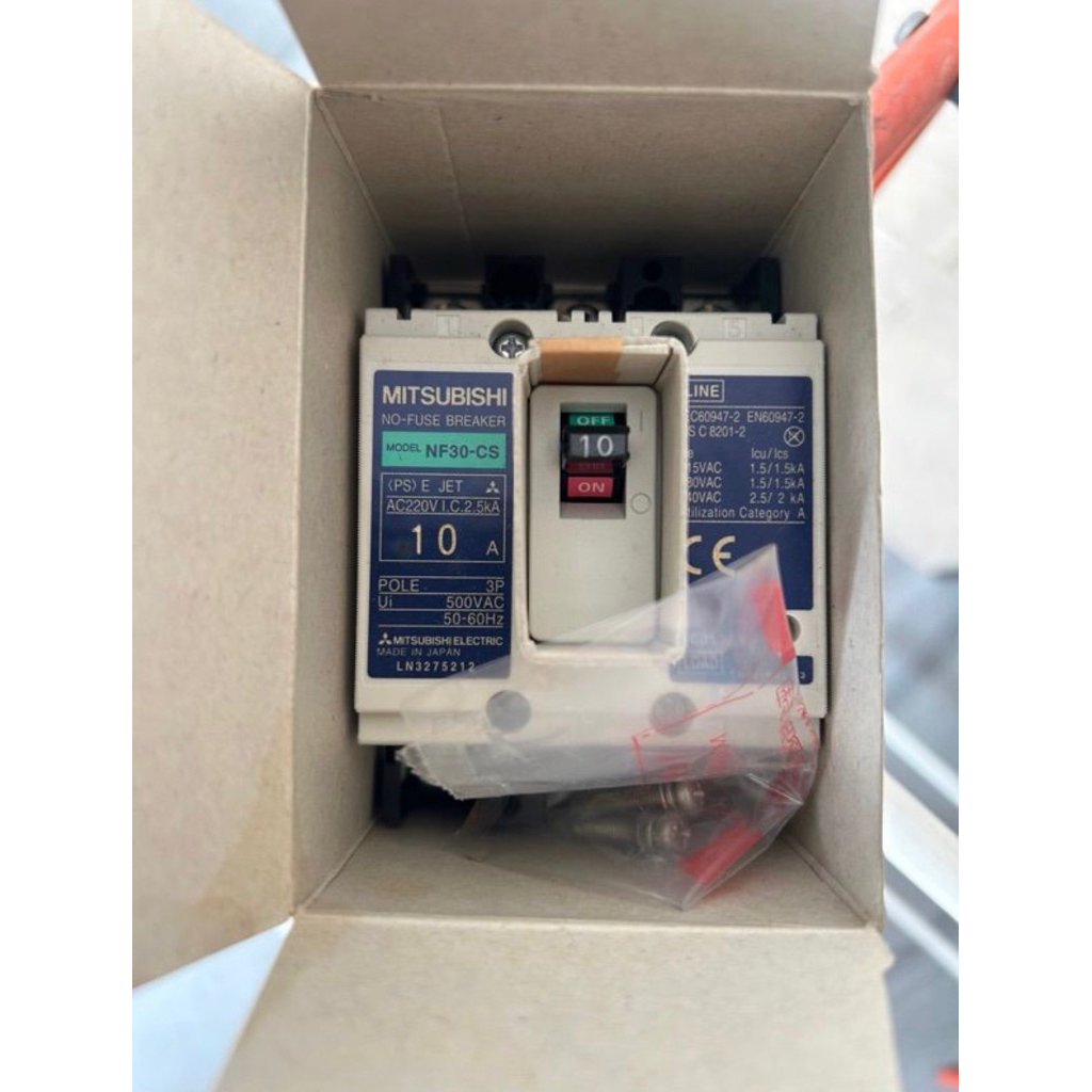 Mitsubishi No-fuse breaker model NF30-CS ผลิตญี่ปุ่น | Shopee Thailand