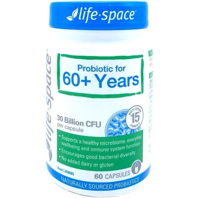 Life Space Probiotic For 60+ โปรไบโอติกสำหรับผู้อายุ 60 ปีขึ้นไป ...