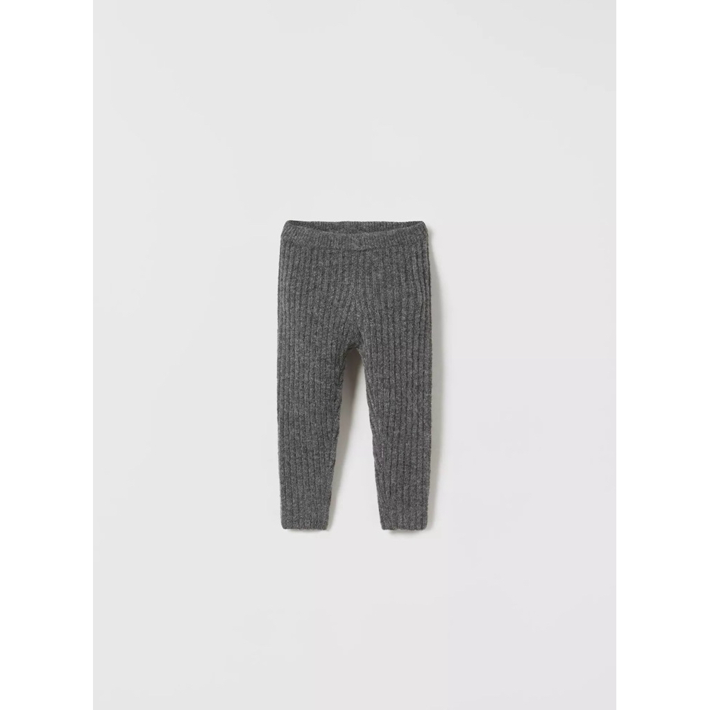 Used* Zara soft touch ribbed knit leggings size 2-3y(98cm) เลกกิ้งเด็ก สภาพดีมาก ใส่ไปต่างประเทศ ...