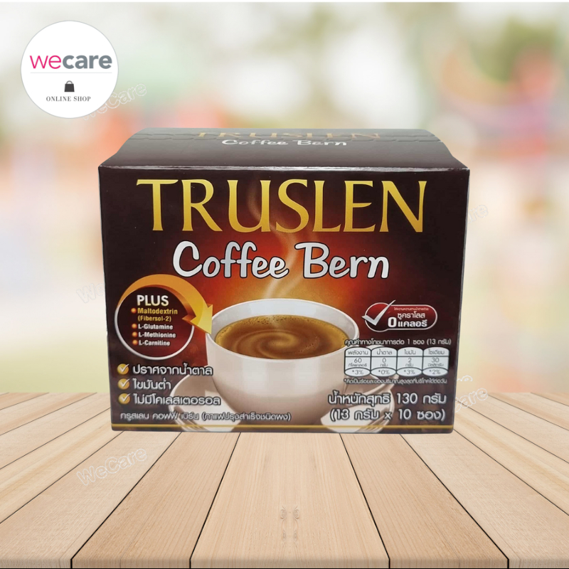 Truslen Coffee Bern กล่อง 10ซอง ทรูสเลน คอฟฟี่ เบิร์น กาแฟ | Shopee ...