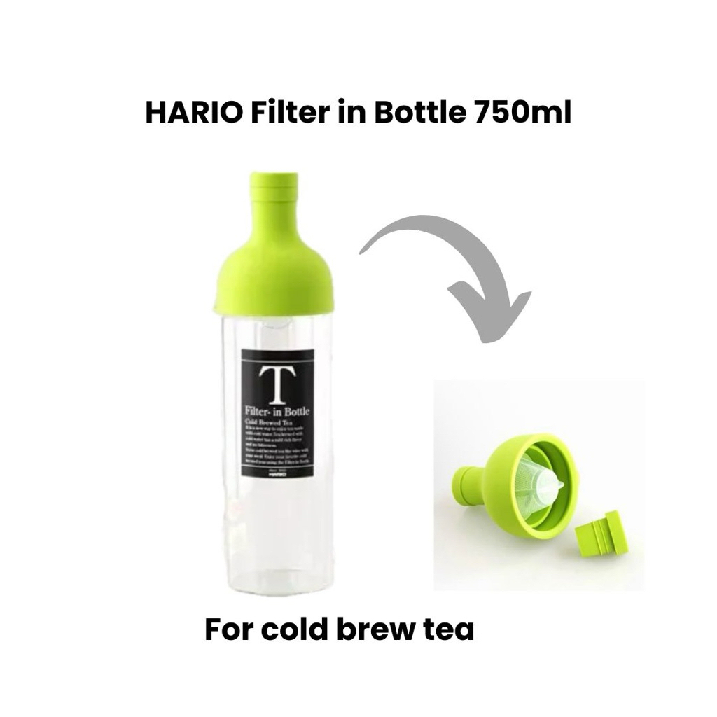 HARIO Filter in Bottle (FIB-30, FIB-75) 300 ml, 750ml - ขวดชาสกัดเย็น cold brew | Shopee Thailand