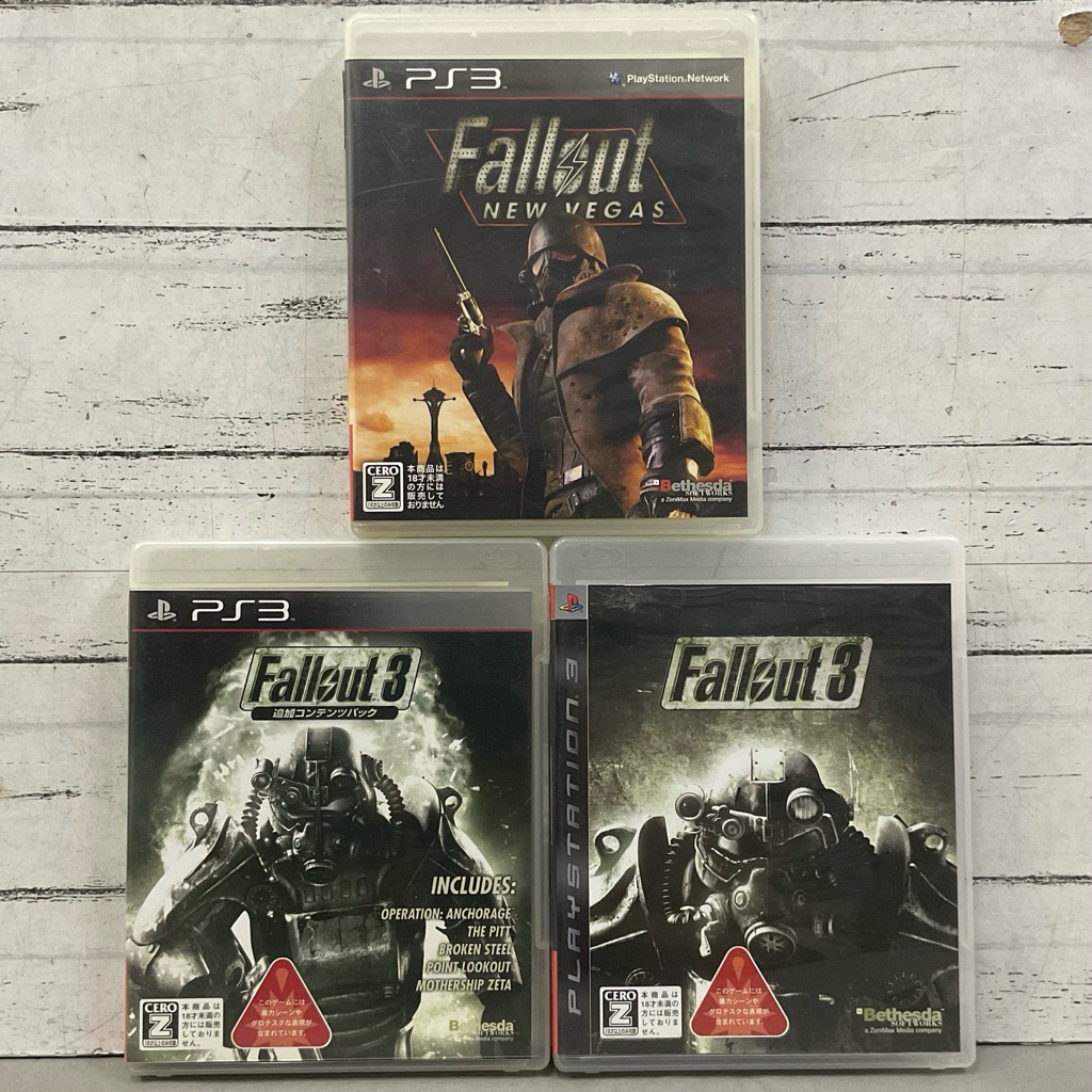 แผ่นแท้ [PS3] รวมทุกภาค Fallout (Japan) 3 New Vegas | Shopee Thailand