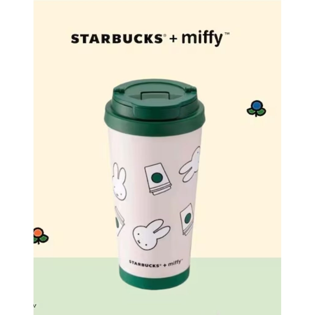 พร้อมส่งจากกทม. Starbucks Taiwan🌟Miffy 16Oz. | Shopee Thailand