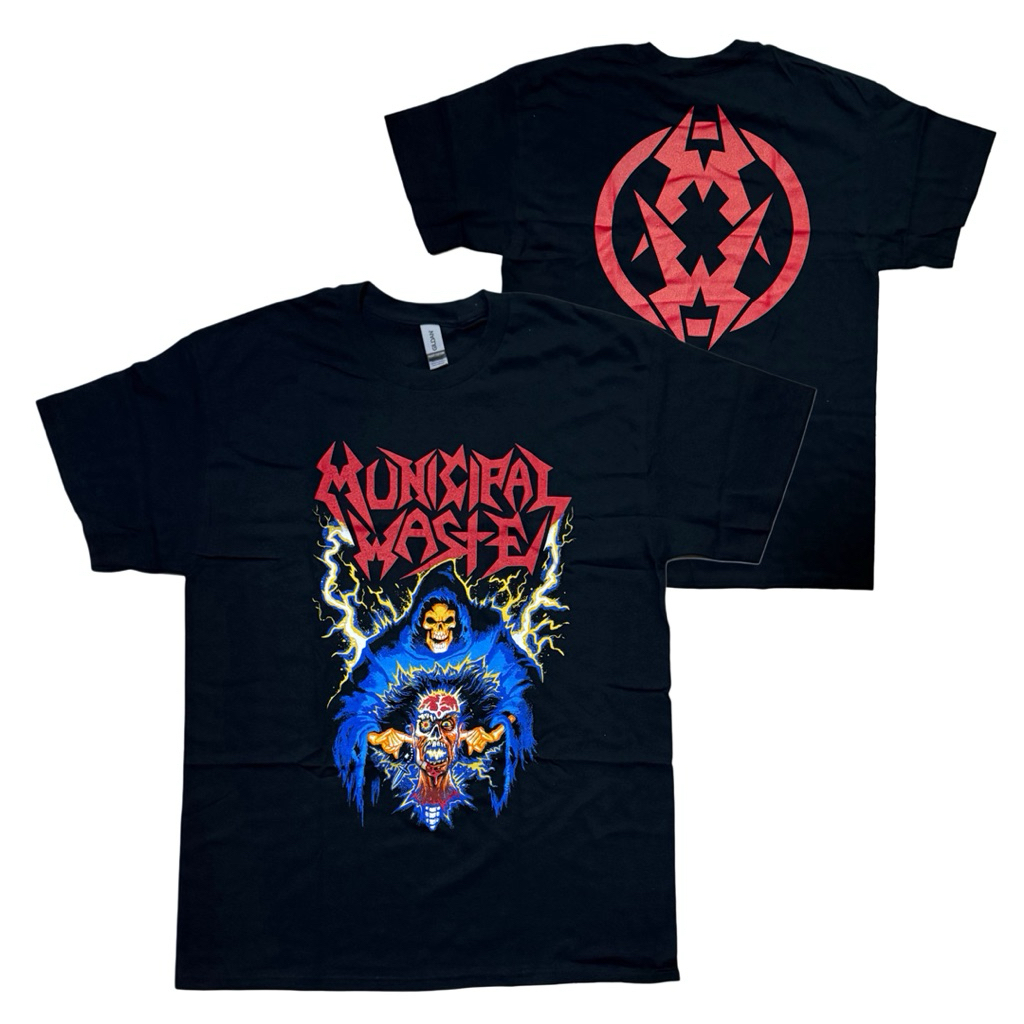 เสื้อวงดนตรี MUNICIPAL WASTE T-SHIRT ลาย WET WILLY ลิขสิทธิ์ของแท้ USA ...