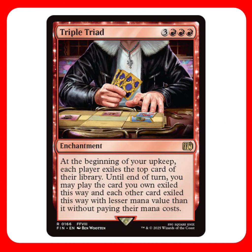 [MTG] Triple Triad [FIN] [RED] [RARE] [NORMAL] [ENG] (การ์ดเมจิค ...