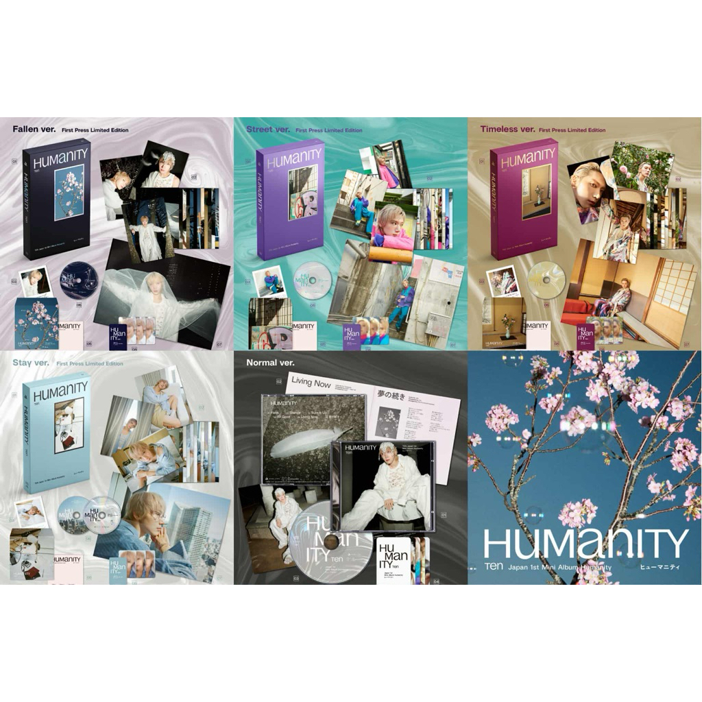 [พร้อมส่ง] TEN Japan 1st Mini Album Humanity | Shopee Thailand