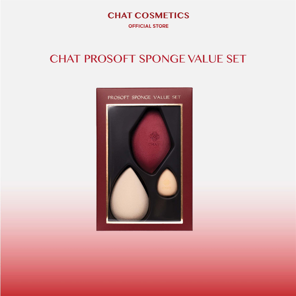 ฉัตร เซตฟองน้ำเนื้อนุ่มพิเศษ CHAT Prosoft Sponge Value Set | Shopee Thailand