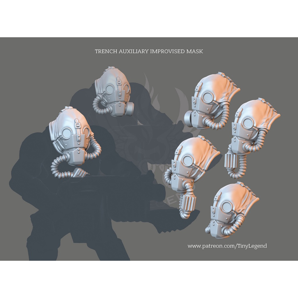 Trench Auxiliary Mask Bits x6 | Shopee Thailand
