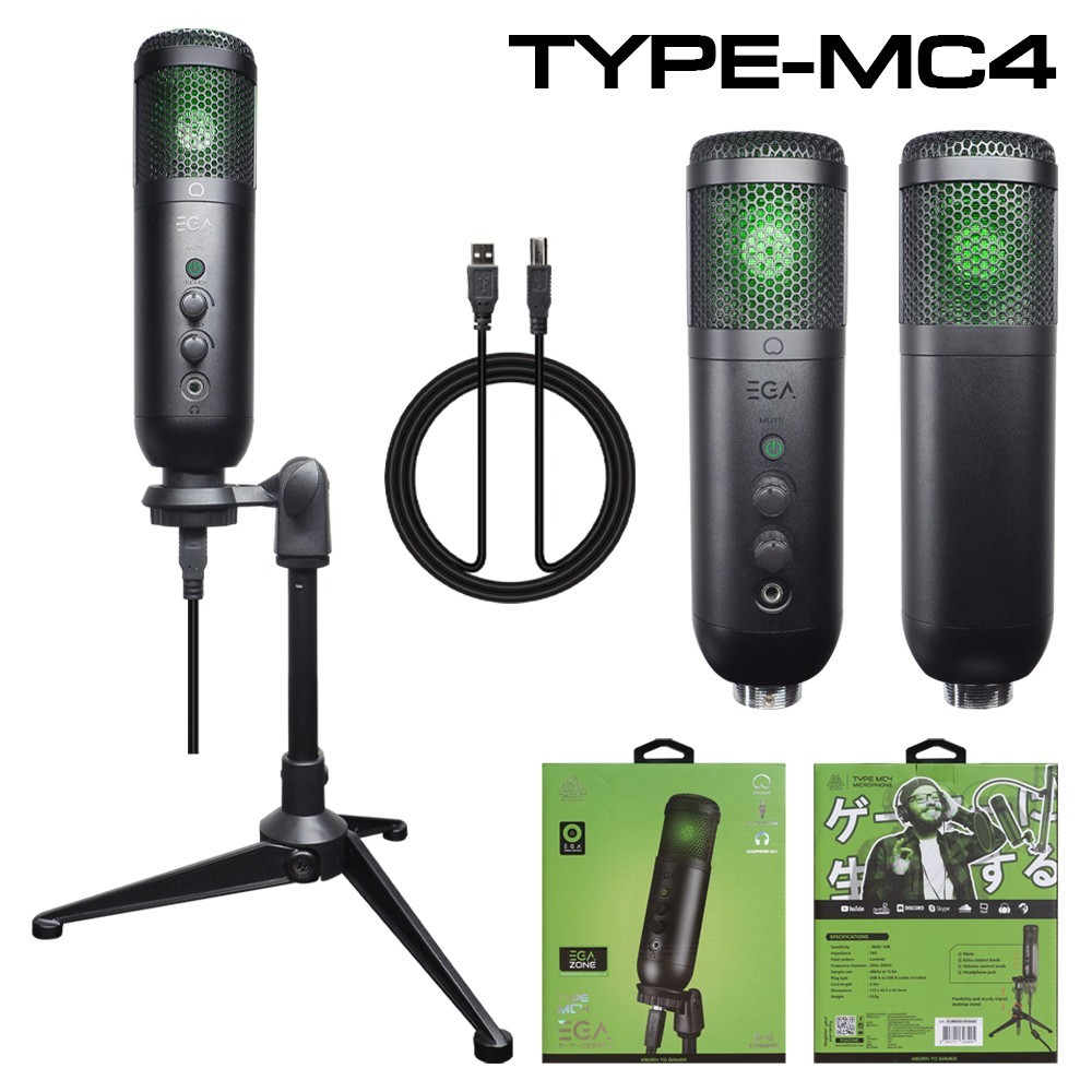 EGA MICROPHONE รุ่น TYPE-MC4 [ออกใบกำกับภาษีได้] - DAS Inter Group | Shopee Thailand