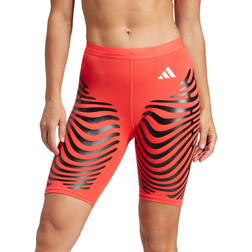 พร้อมส่ง : กางเกงวิ่งรัดรูปขาสั้น Adizero Control สีแดง (กางเกงเป็น ...