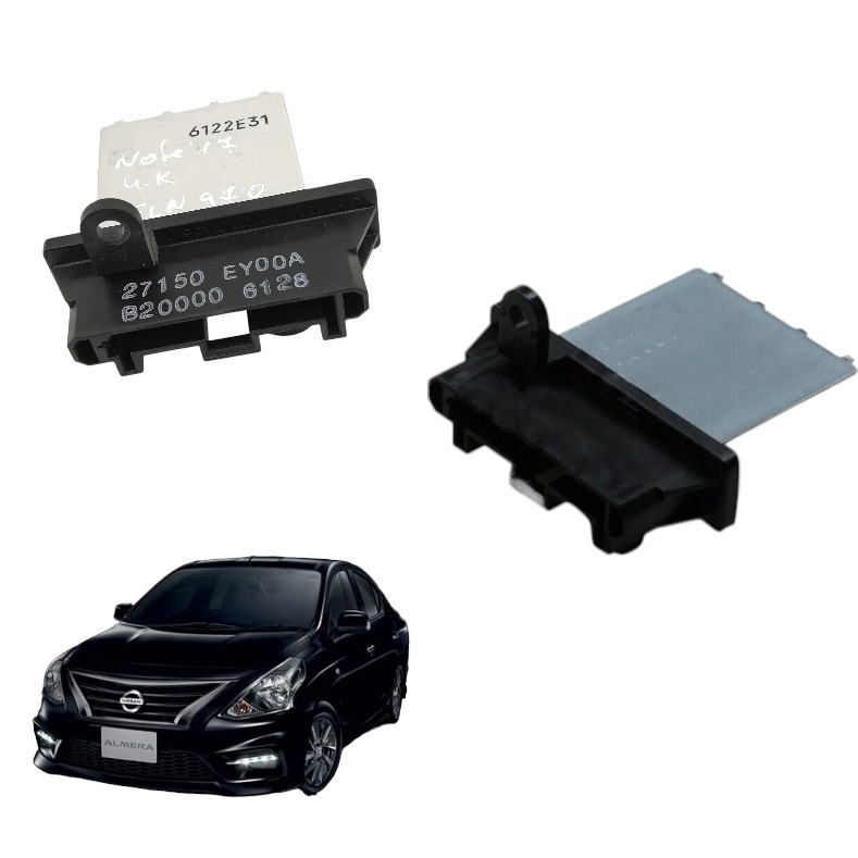 ตัวต้านทานควบคุมสปีดพัดลมแอร์ (รีซีสแตนช์) สำหรับรถยนต์ NISSAN March ...