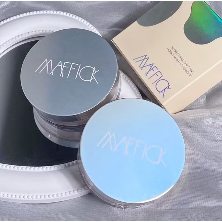 MAFFICK Refreshing Soft & Honey Makeup Powder แป้งฝุ่นเนื้อละเอียด แป้ง ...