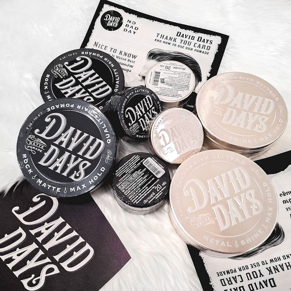 🔥ของแท้จากบริษัท 🔥David Days เดวิด เดส์ ร็อค แมท แม็ก โฮลด์ โพเมด ...