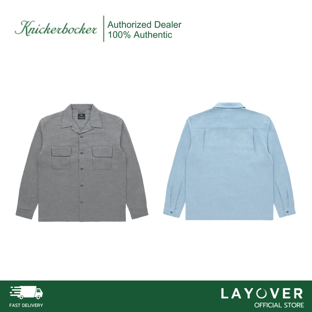 [ส่วนลด20% 20XTRA] Knickerbocker Merino Hudson Shirt | Shopee Thailand