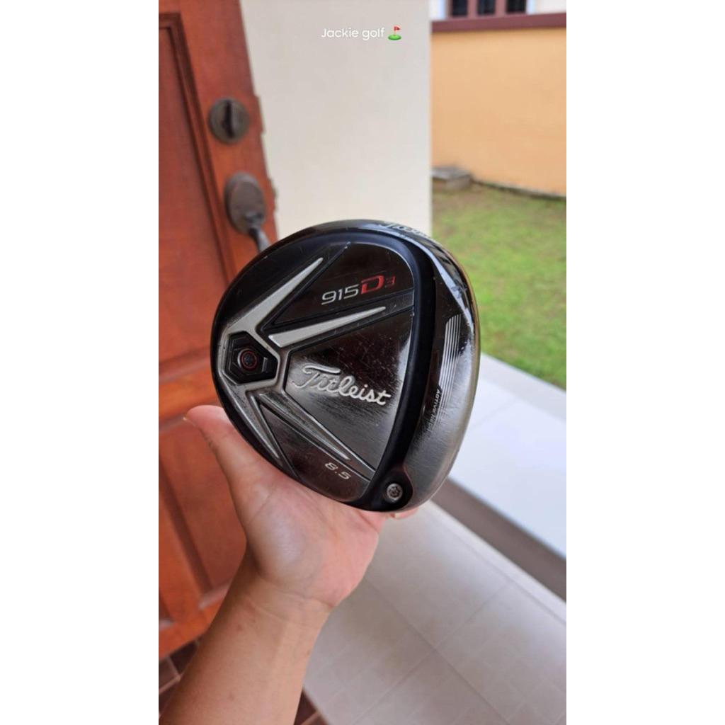 ไม้กอล์ฟ มือสองสภาพดี หัวไดรเวอร์ Titleist 915 D3 Loft 8.5' พร้อมสลีฟ | Shopee Thailand