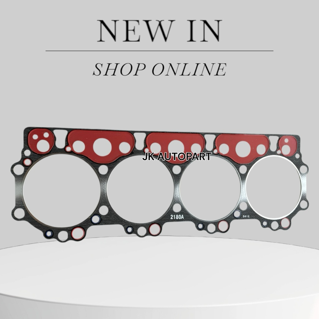 ปะเก็นฝาสูบ HINO เครื่อง V8 F17D รหัส 11115-2180 เกรด OEM แท้ๆ ประเก็นฝาสูบฮีโน่ (1ชุด=2แผ่น ...