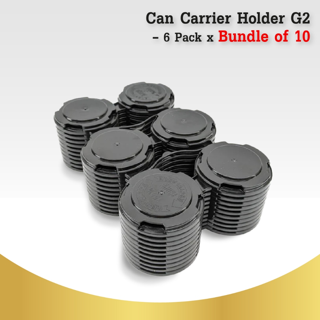 Can Carrier Holder G2 – 6 Pack x Bundle of 10 | Shopee Thailand