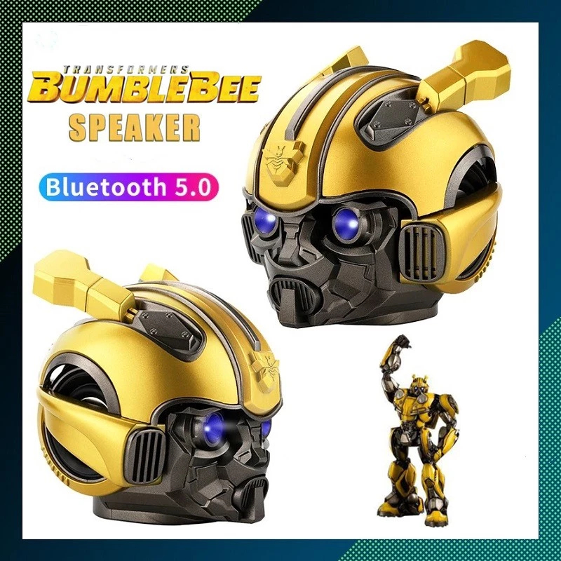 Bumblebee ลำโพงบูลทูธไร้สาย เบสหนัก เสียงดี เชื่อมต่อ BT / TF ฟังเพลง ...