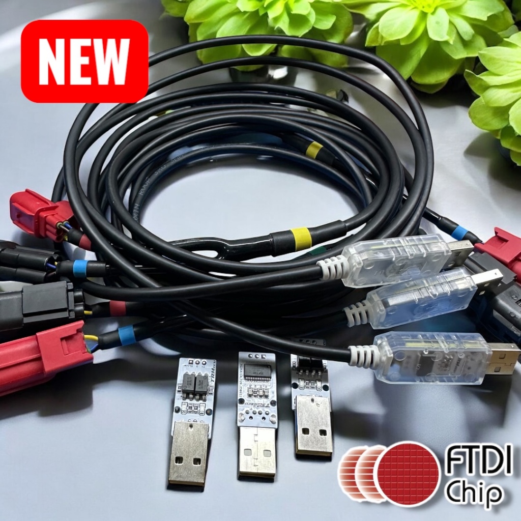 FTDI KLine สายรีแมพมีกันไฟย้อนดูเรียลไทม์ได้ พร้อมใช้งาน 2 หัว S3-S5 ...