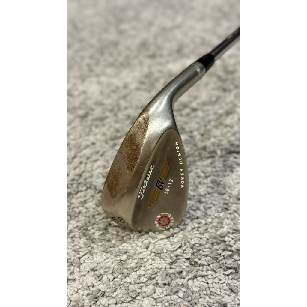 [ไม้กอล์ฟ มือสอง] Titleist Vokey Design BV 58/12 Spin Milled Flex Wedge ก้าน Spin Milled BV ...