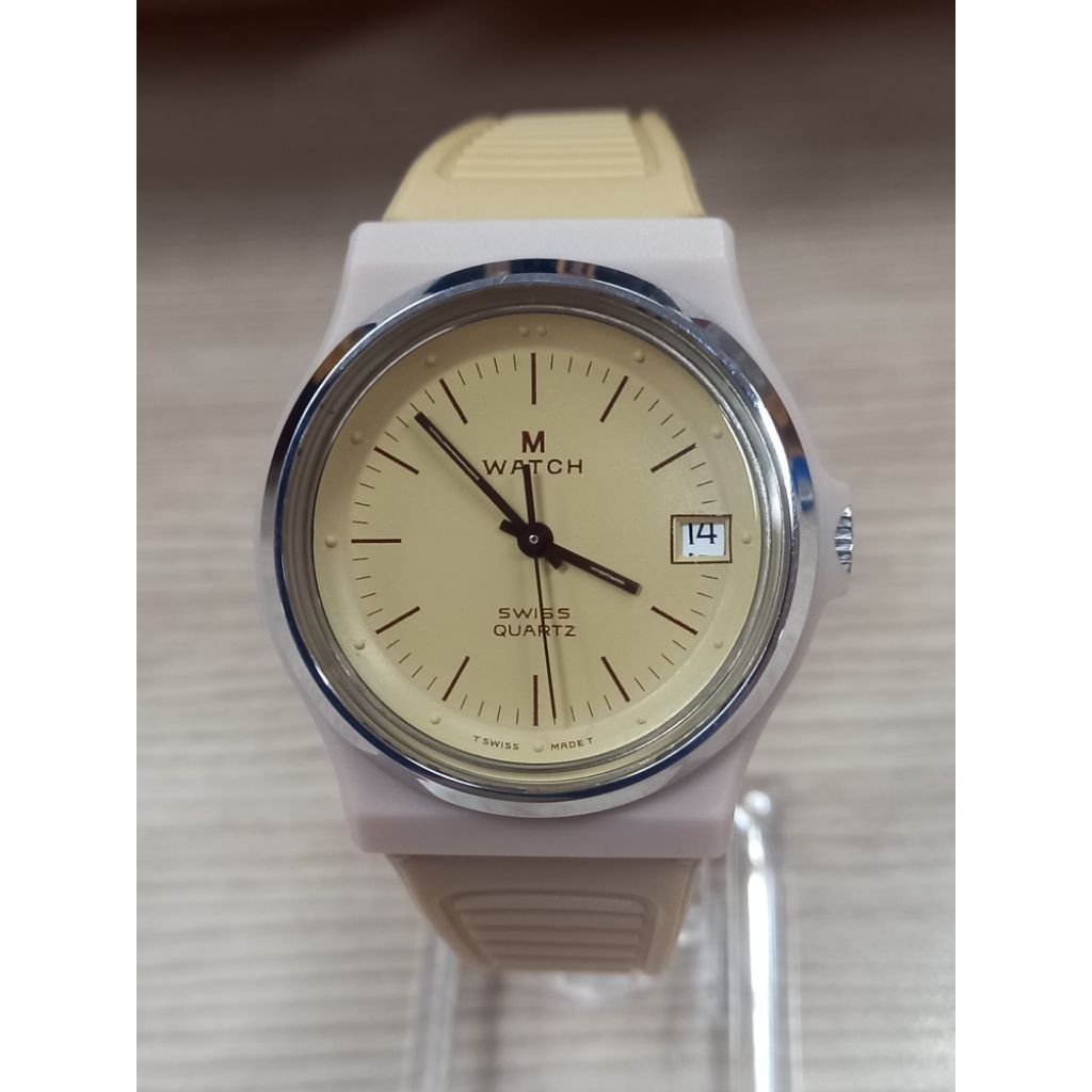 นาฬิกามือสอง mwatch mondaine swiss เดินพร้อมใช้งาน | Shopee Thailand