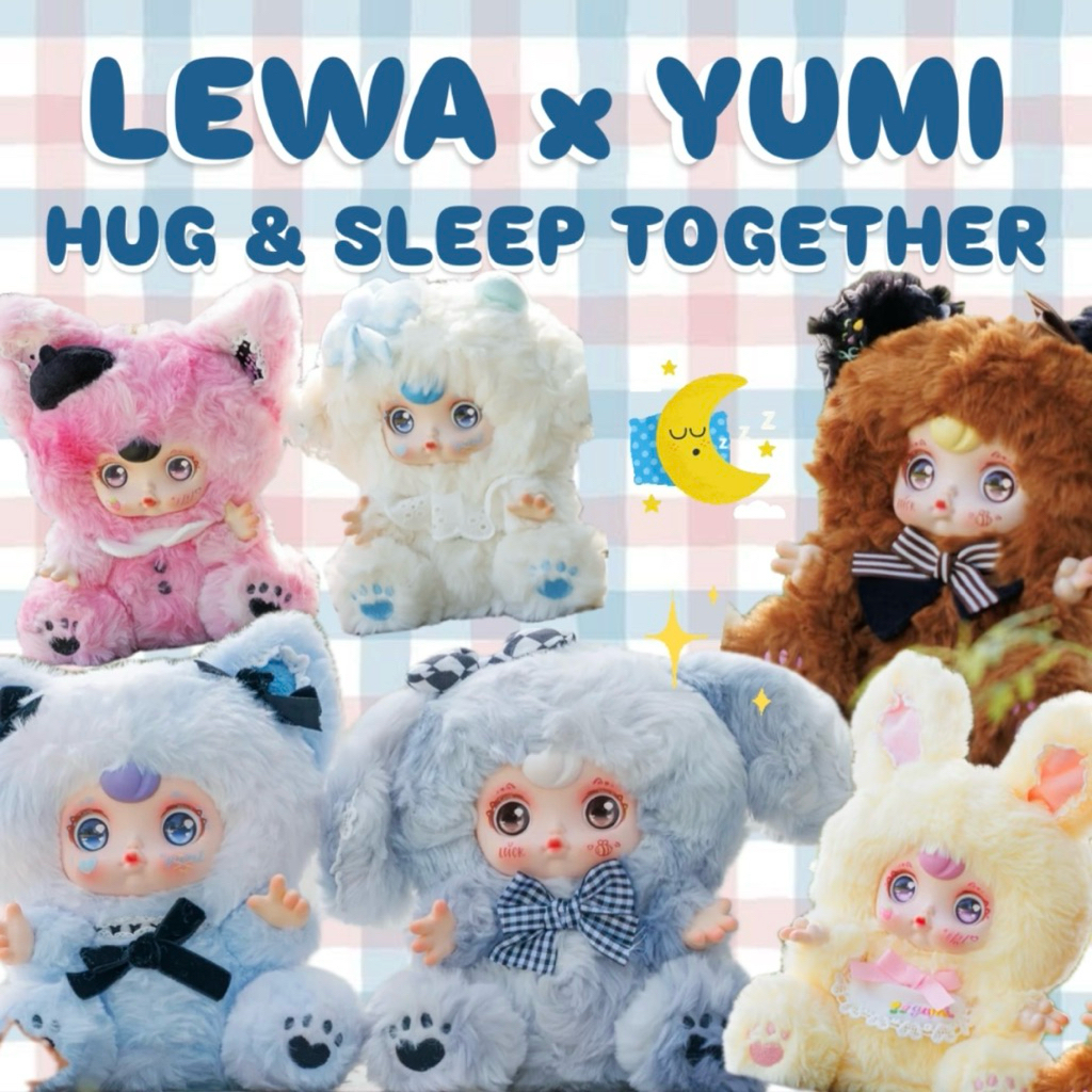 พร้อมส่ง🇹🇭 ลด20% Lewa x Yumi Hug & Sleep Together เลือกตัว เช็กการ์ด 🩵 ...