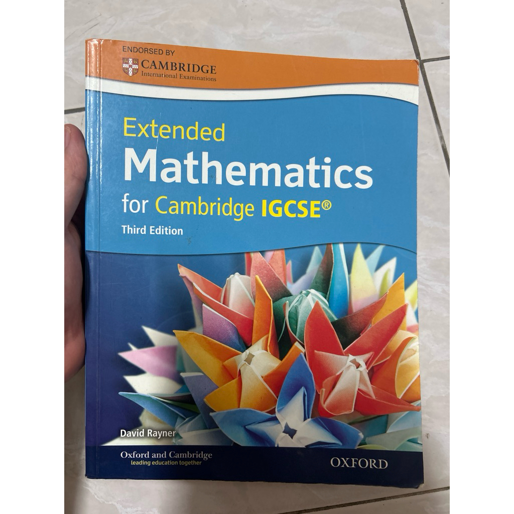 complete mathematics for Cambridge igcse extended มีขีดเขียนไฮไลท์ 15% | Shopee Thailand