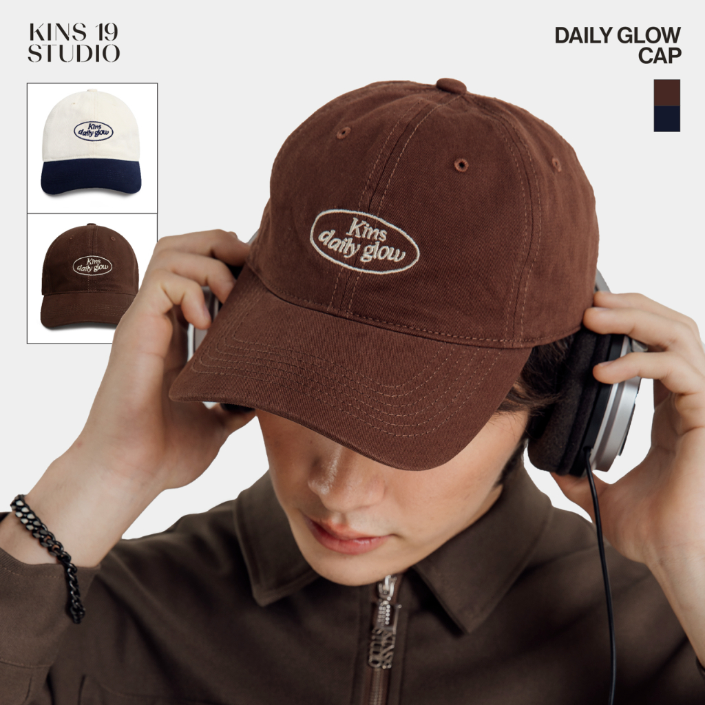 KINS 19 STUDIO | DAILY GLOW CAP หมวกคินส์ [KNH01] | Shopee Thailand