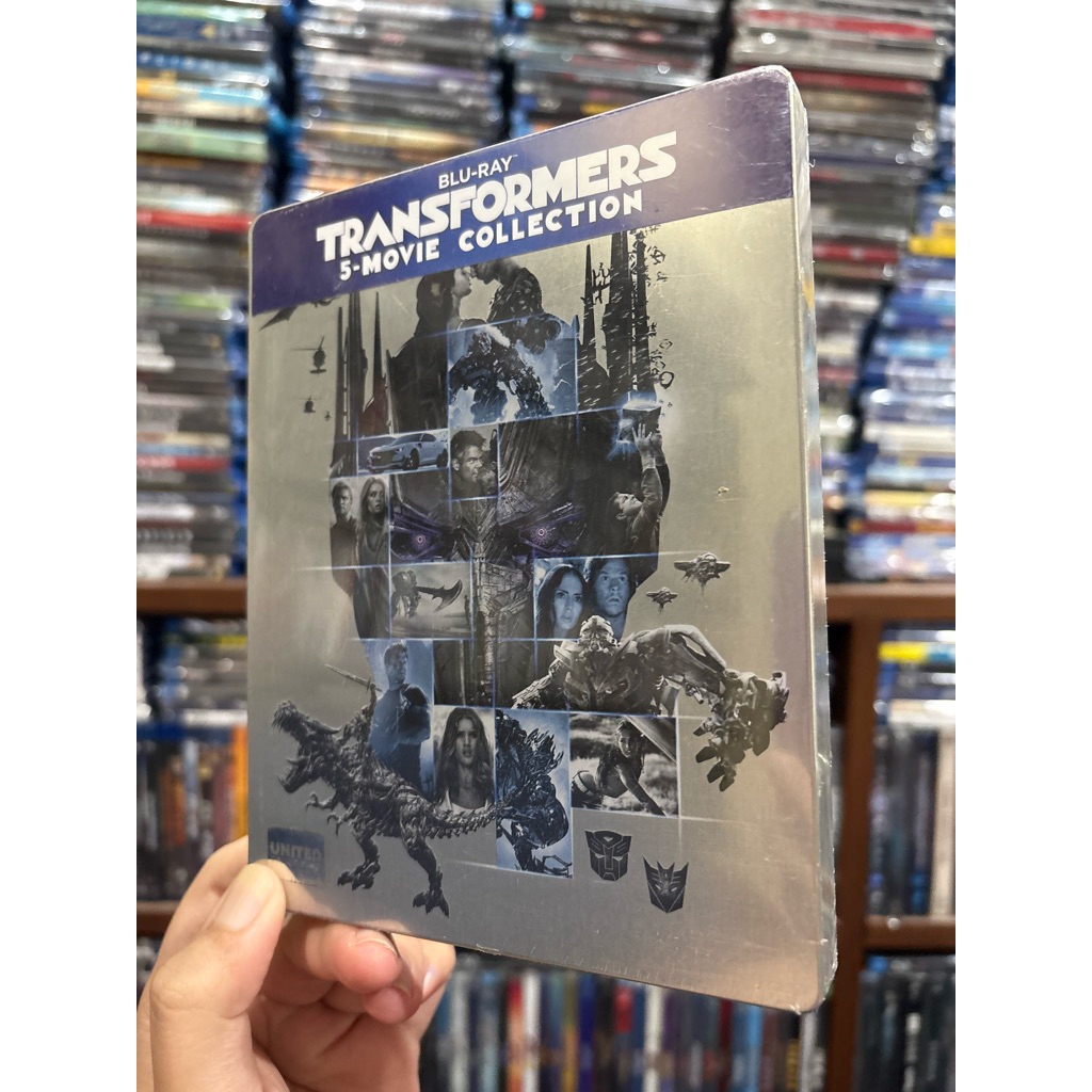 Transformers 5-Movie Collection : Blu-ray Steelbook แท้ มือ 1 | Shopee ...